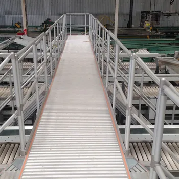 Prefab Industrial Stair Handrail For Maintenance Platform,Aluminum ...