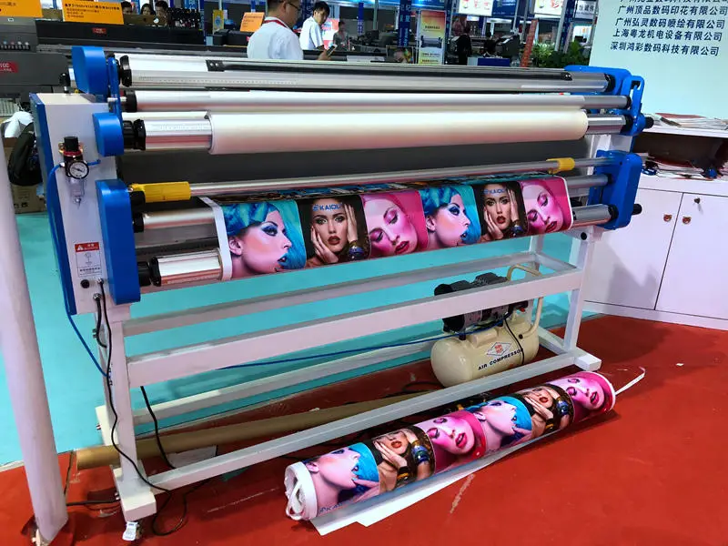 Hot Sale 5ft Hot And Cold Large Format Laminator 1.6m Paper Vinyl ...