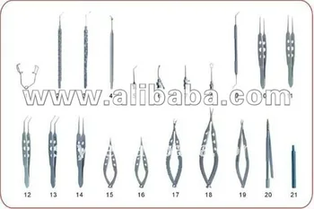 Katarak Instrumen Bedah Set Mata Katarak Instrumen Operasi Set - Buy ...