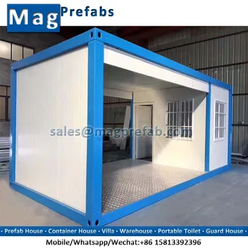20ft Container Guard House Gate Entrance Pavilion With Access Control ...