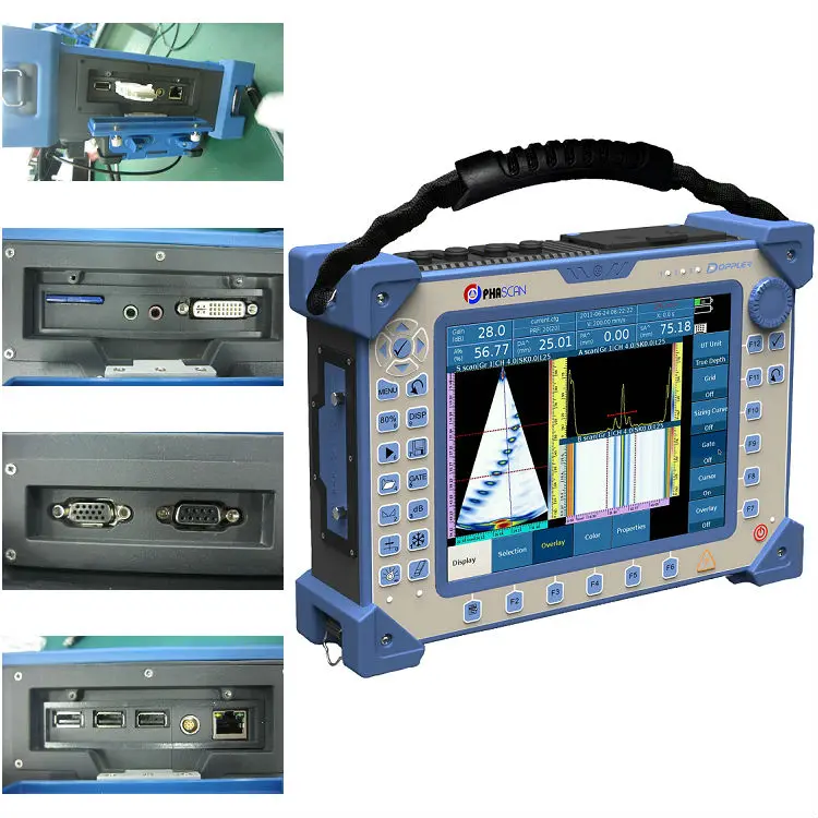 Phased Array Ultrasonic Testing - Doppler Phascan 32/64PR