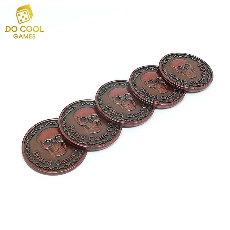 Factory Custom Game Metal Counters For Board Game - Buy Metal Counters ...