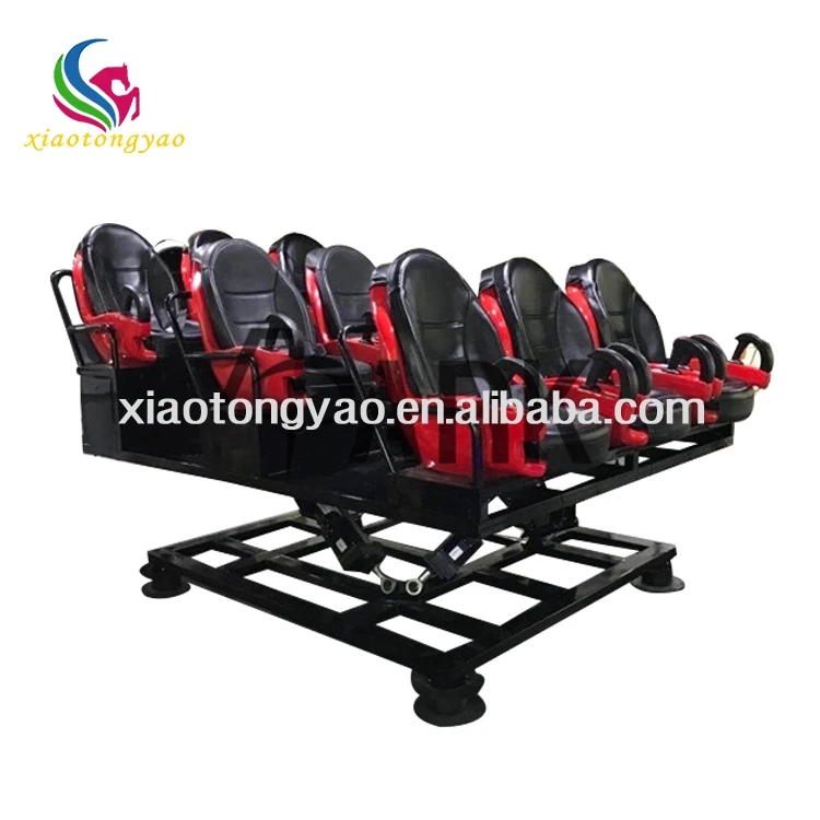 5D 9D 7D 12D Roller Coaster Simulator Game Machine VR Cinema