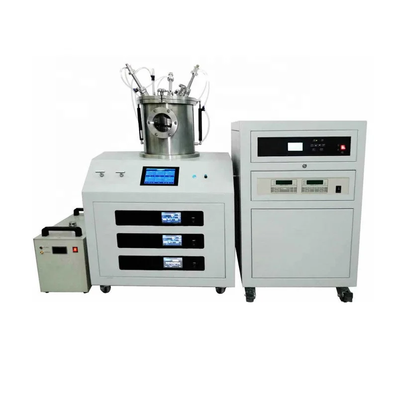 Vacuum Magnetron Sputter System With One Sputtering Gun And Heatable ...