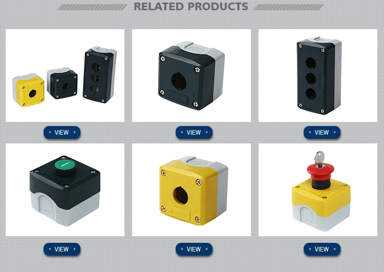 Metal Push Button Box - Explosion Proof Design