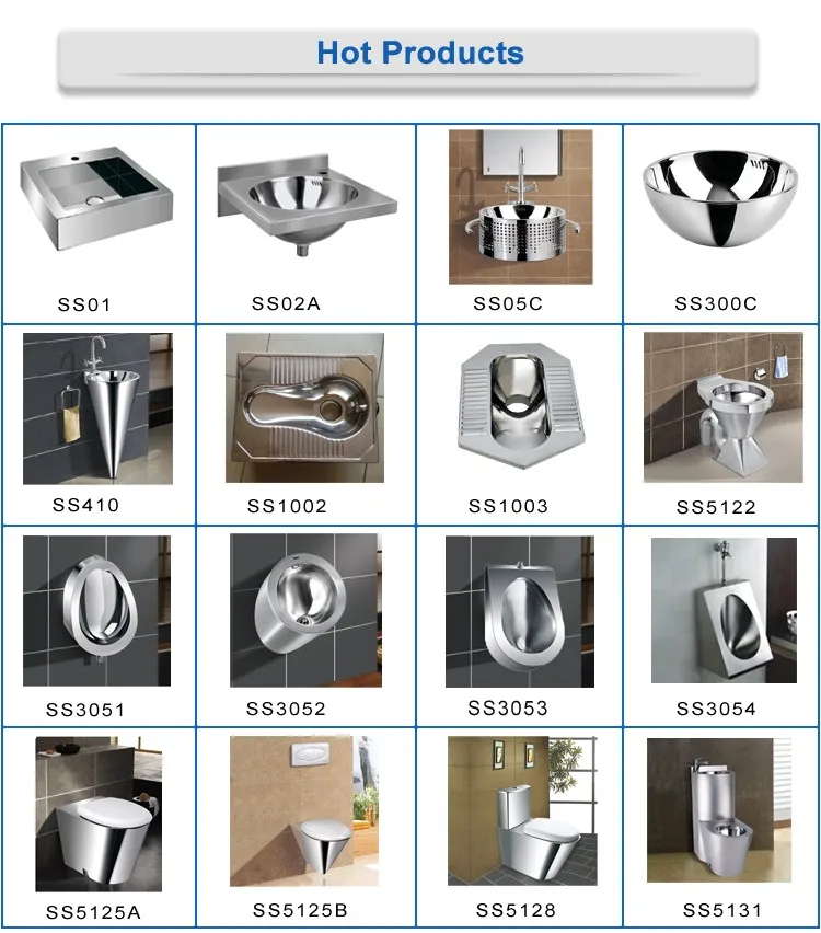 304 Stainless Steel Basin For Indoor And Outdoor Public Bathroom - Buy ...