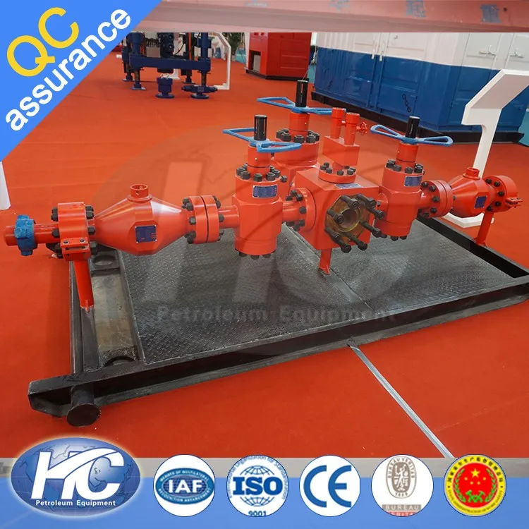 Custom Made Wellhead Choke Valve / Oilfield Manifold / Cameron Choke ...