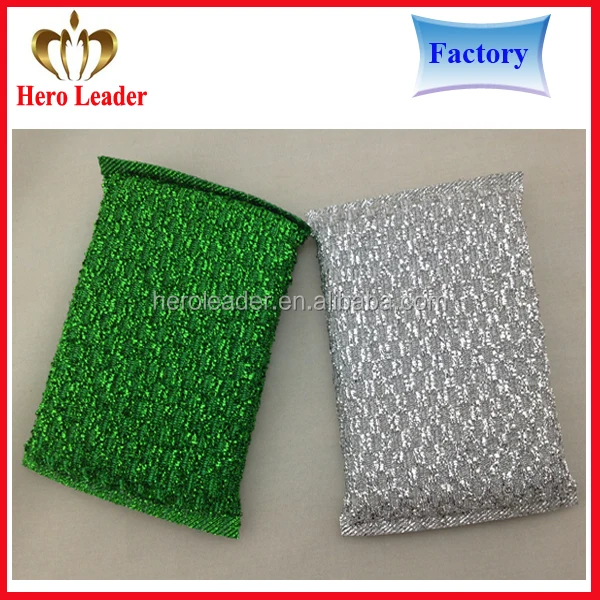 Magic Stainless Steel Wool Scrubber Dish Cloth,Kitchen Cleaning Sponge ...