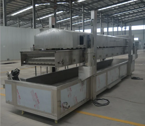 Conveyor Belt Frying Machine - High Efficiency & Quality