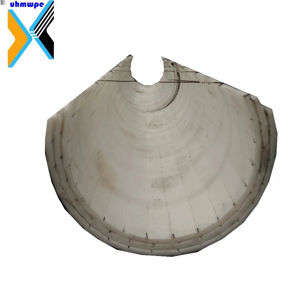 Uhmwpe Low Friction Liners Uhmwpe Screw Conveyor Liner Uhmwpe Silo ...