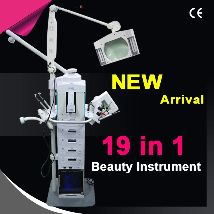 19 In 1 Facial Cleansing Multifunctional Beauty Instrument With Hot And ...