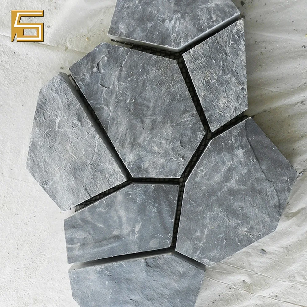 Black Flagstone Pavers,Flagstone Outdoor Paving,Natural Stone Flooring ...