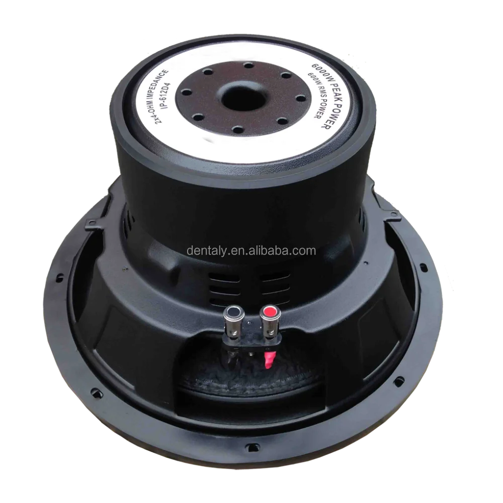 12inch Dual 2ohm Or 4ohm 500w Rms Power Speaker Subwoofer For Car - Buy ...