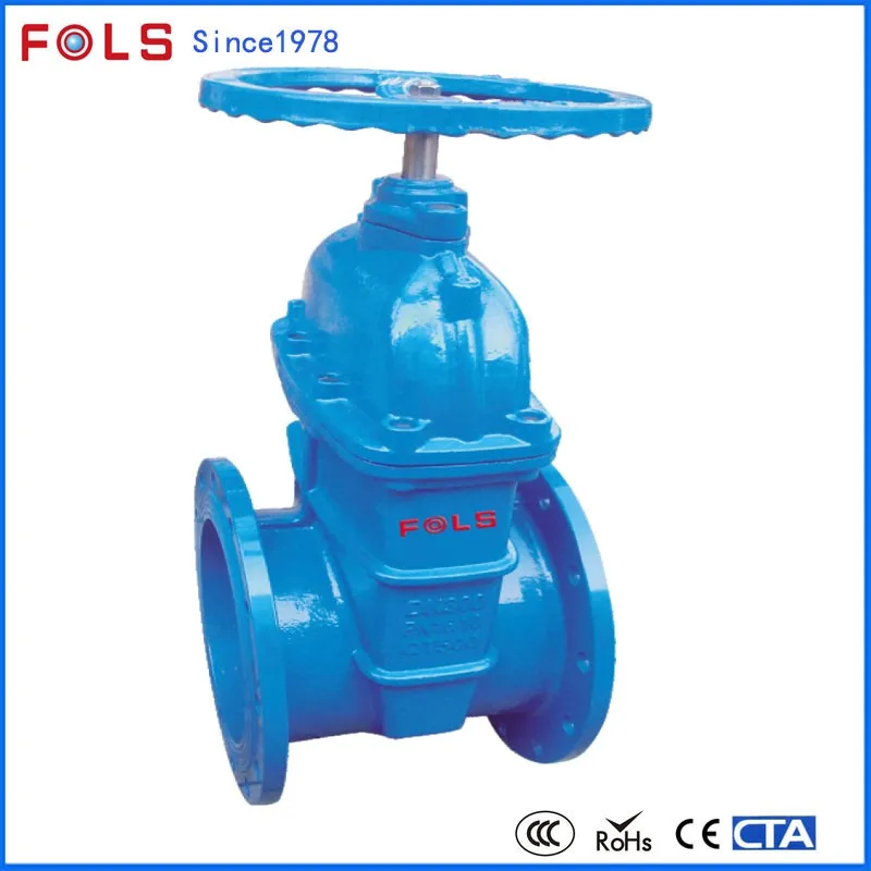Fire Fighting Handle Wheel Rising Stem Flange 6 Inch Gate Valve - Buy 6 ...