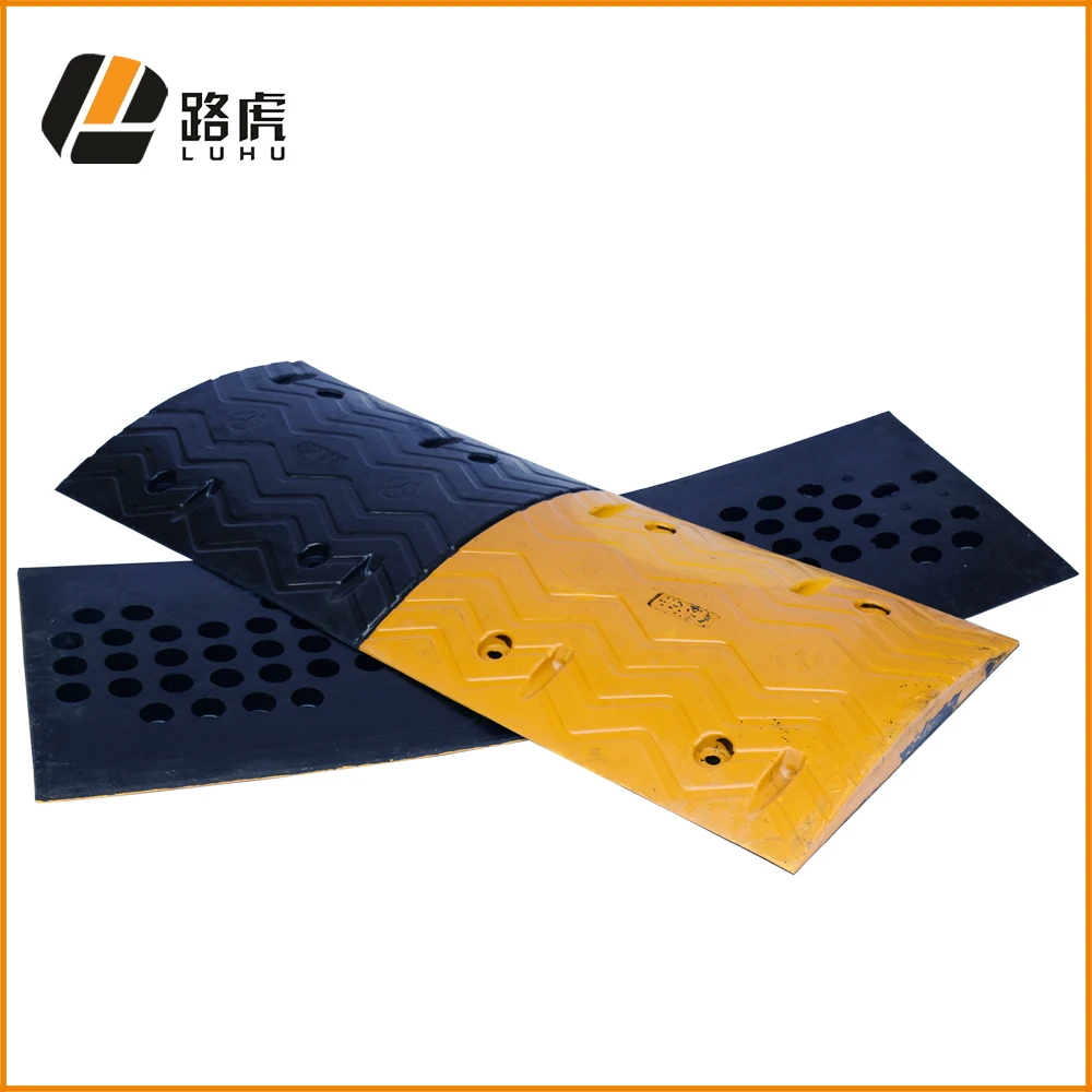 HOT SALE TRAPWZOID Portable Road RUBBER SPEED HUMP - Improve Safety