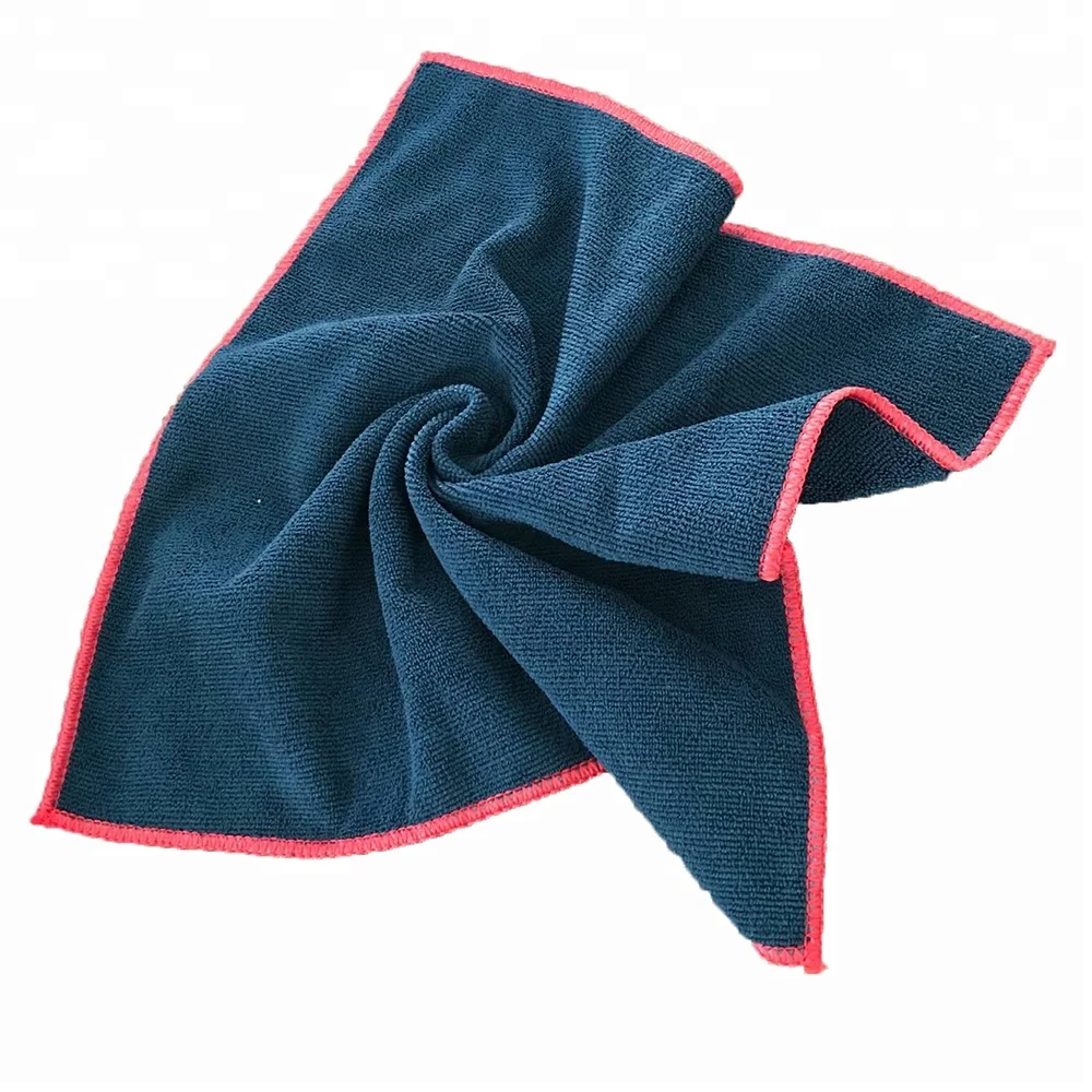330 Gsm 16'' Microfiber Car Rags Black - Buy Multi-purpose Microfiber ...