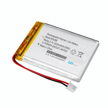 Flat Lithium Polymer Battery 3.7v 3000mah 11.1wh - Buy Flat Lithium ...