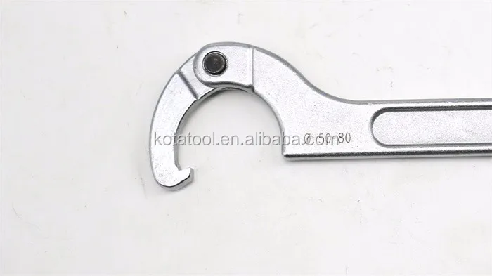 Professional 168-492mm Adjustable C Hook Spanner - Buy Adjustable ...