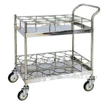Stainless Steel Water Bottle Trolley - Buy Water Bottle Trolley ...