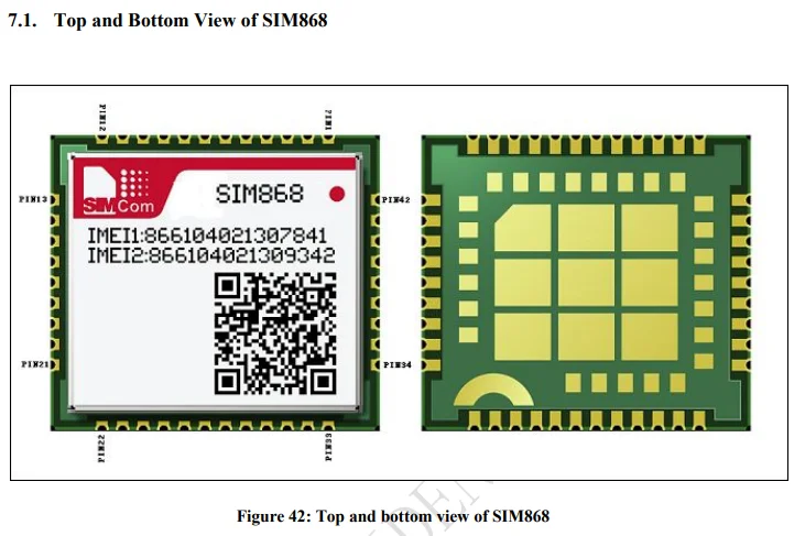 Sim868 Module Sim 868 Sim868 Gsm/gprs Gnss Module Gsm Rf Platform ...
