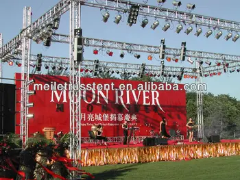 Aluminum Stage Structure/stage Lighting Frame - Buy Aluminum Stage ...