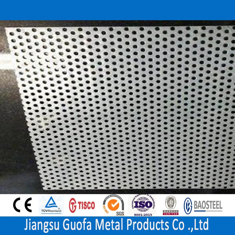 Anodized 6063 T6 Aluminum Perforated Sheet - Buy 6063 Aluminum ...