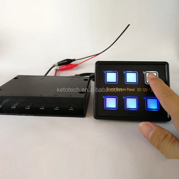 Factory Directly Marine Boat Caravan 12v Touch Screen Switch Panel ...