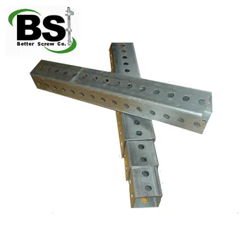 Telespar Square Tubing Perforated Sign Post - Buy Perforated Square ...