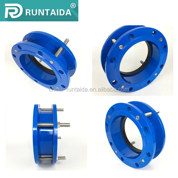 Ductile Cast Iron Grooved Epoxy HDPE PVC PE DI Pipe Adaptor