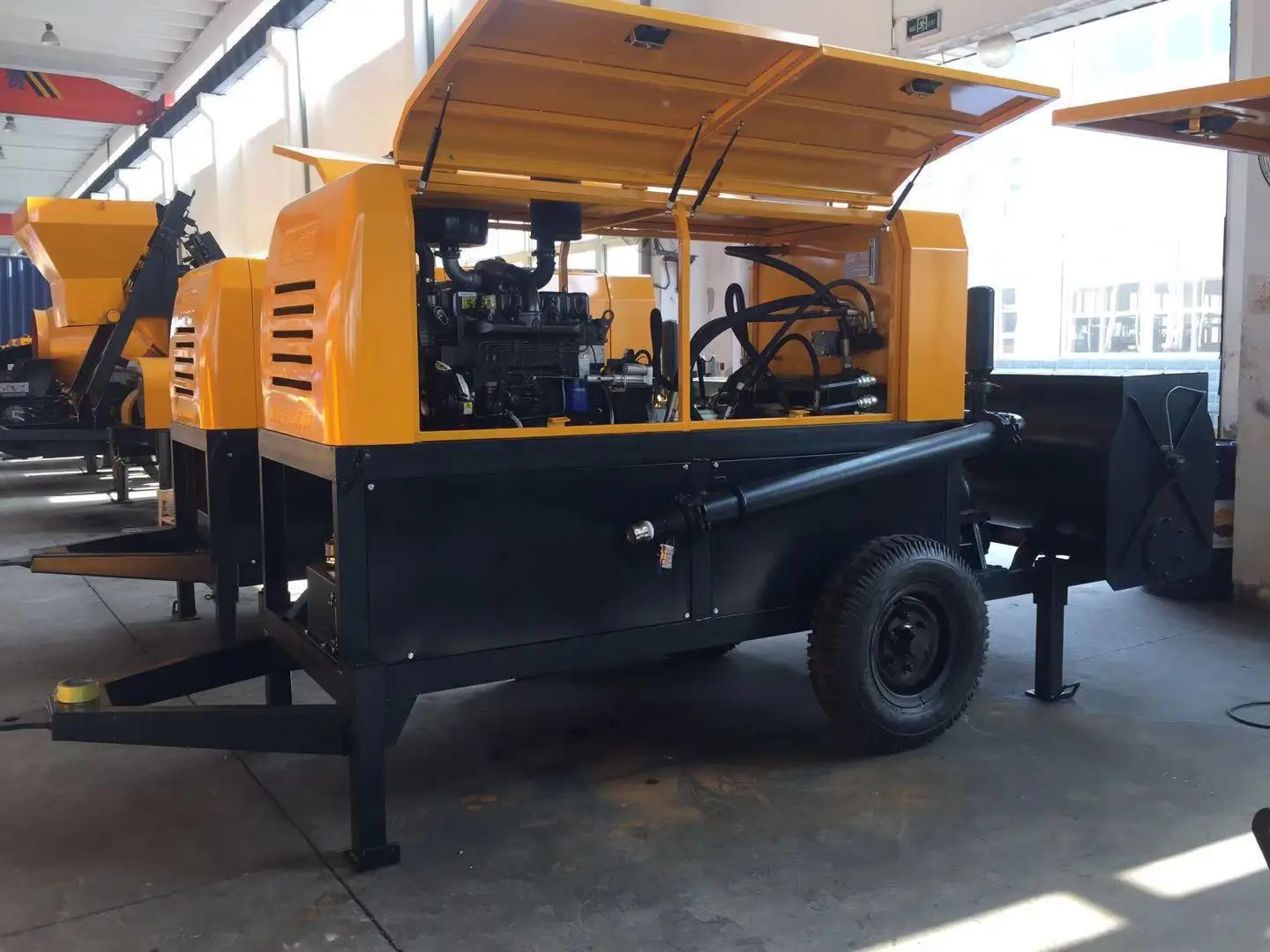LF20D Diesel Power Foam Concrete Mixer - High Efficiency