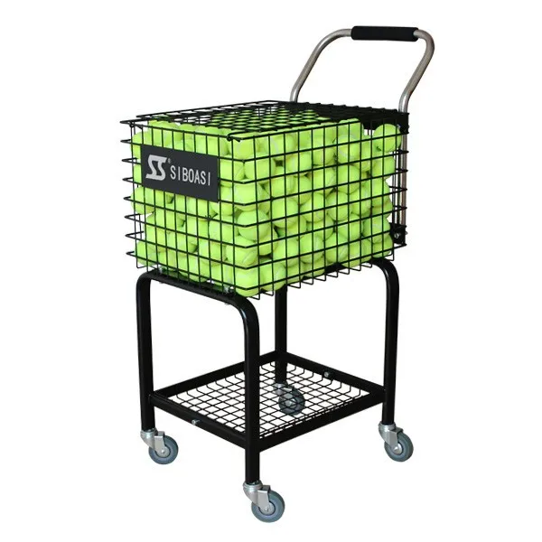 Noble&practical Tennis Ball Cart/tennis Trolley / Pick Up Cart Ss-703 ...