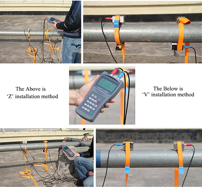 Doppler Ultrasonic Flowmeter - Portable Handheld Monitor