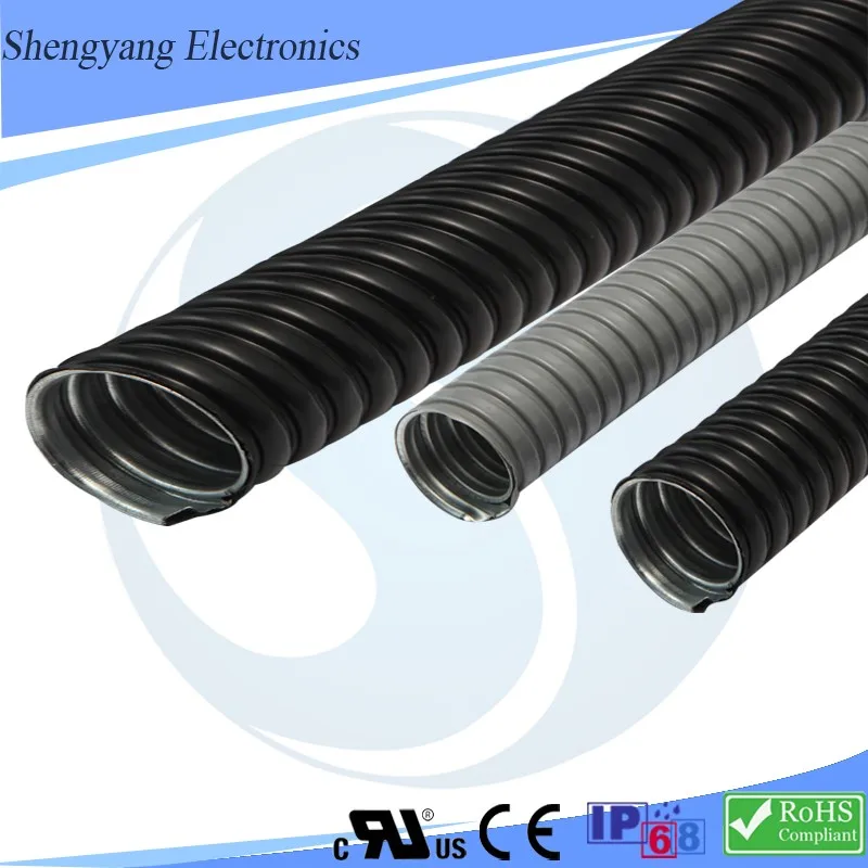 Pvc Coated Underground Flexible Conduit Electric Pipes Cable Flexible ...