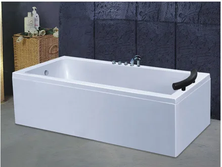 Rectangular Corner Bathtub - Stylish & Durable Solutions