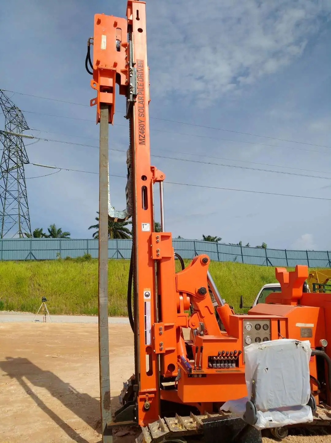 MZ460Y Solar Pile Driver - Efficient Photovoltaic Installation