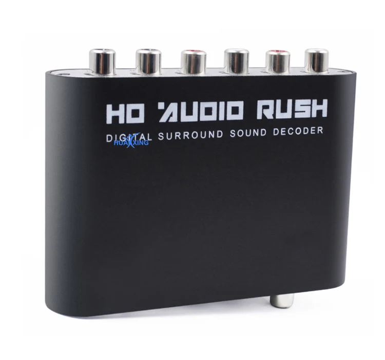 5.1 Audio Rush Digital Sound Decoder Converter - Optical Spdif/ Coaxial ...