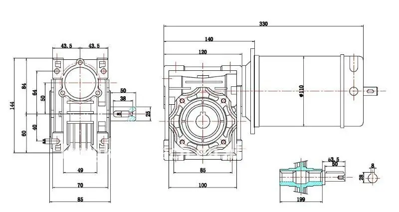 Slow Turning Electric Motor - Buy Gear Motor,24volt Worm Gear Motor ...