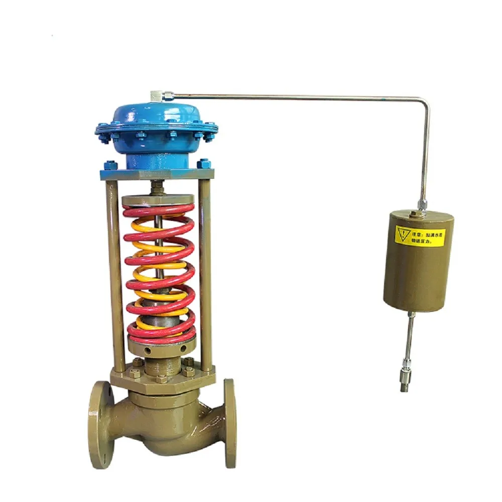 Pressure Regulator Type Wcb Flanged Self Regulating Pressure Control ...