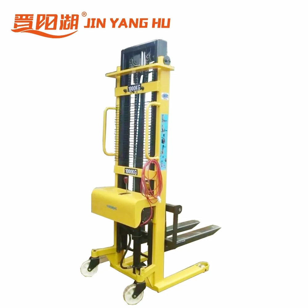 Fully Electric Pallet Stacker With High Quality,Electric Forklift ...