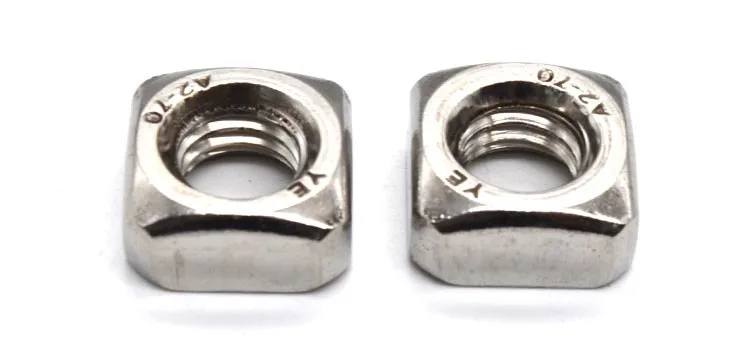 DIN 557 Stainless Steel 304 316 Square Nuts - Durable & Versatile