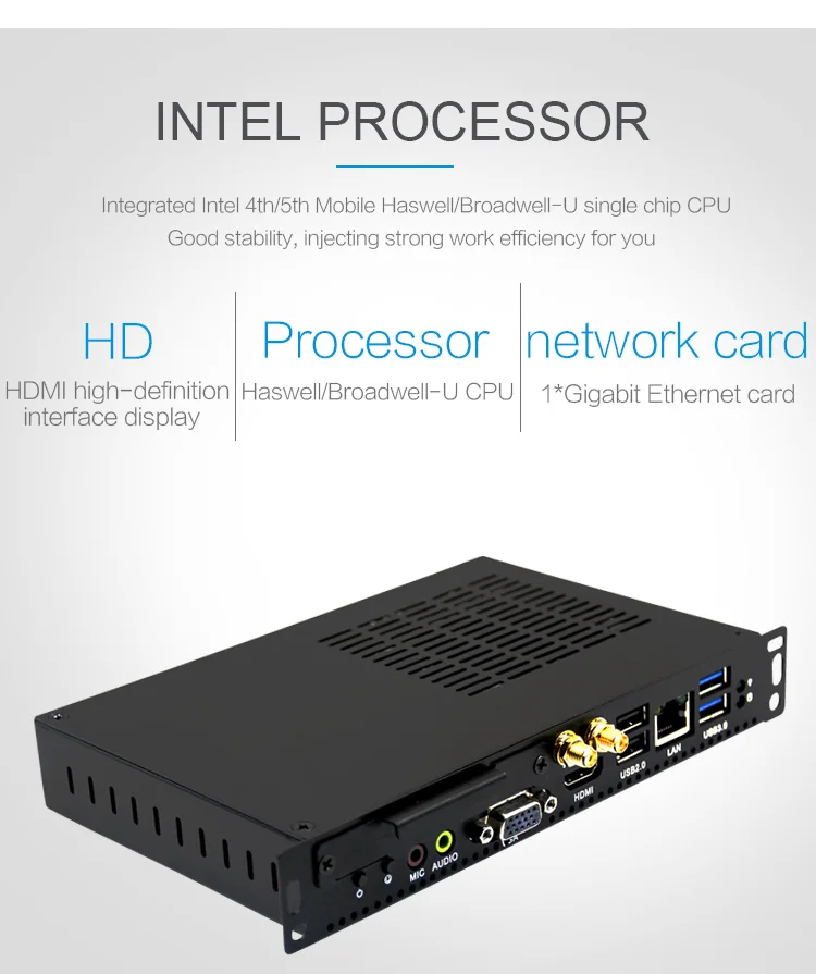 Ops Computer Support Integrated Dual Core I5 Ops Mini Pc Haswell ...