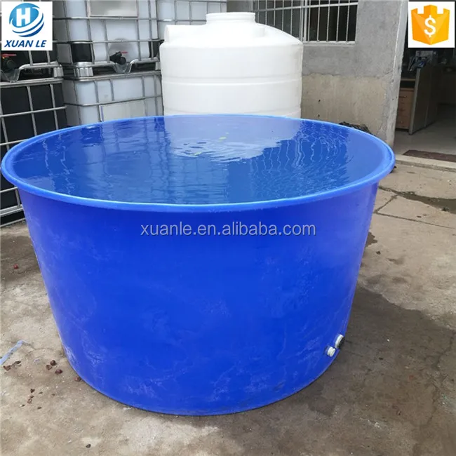 Large Blue Tub For Koi With More Than 10 Years Service Life - Buy Blue ...