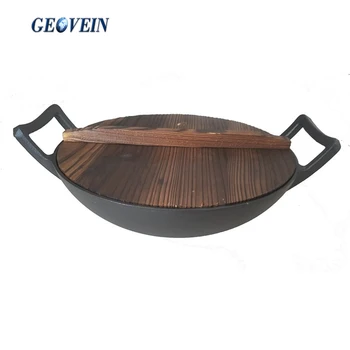 Extra Large Size Cast Iron Chinese Wok - Buy Wok,Cast Iron Wok,Extra ...