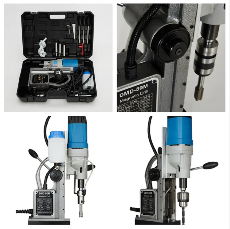 Multifunction Dmd-50m Mini Magnetic Drill Base Tapping Machine - Buy ...