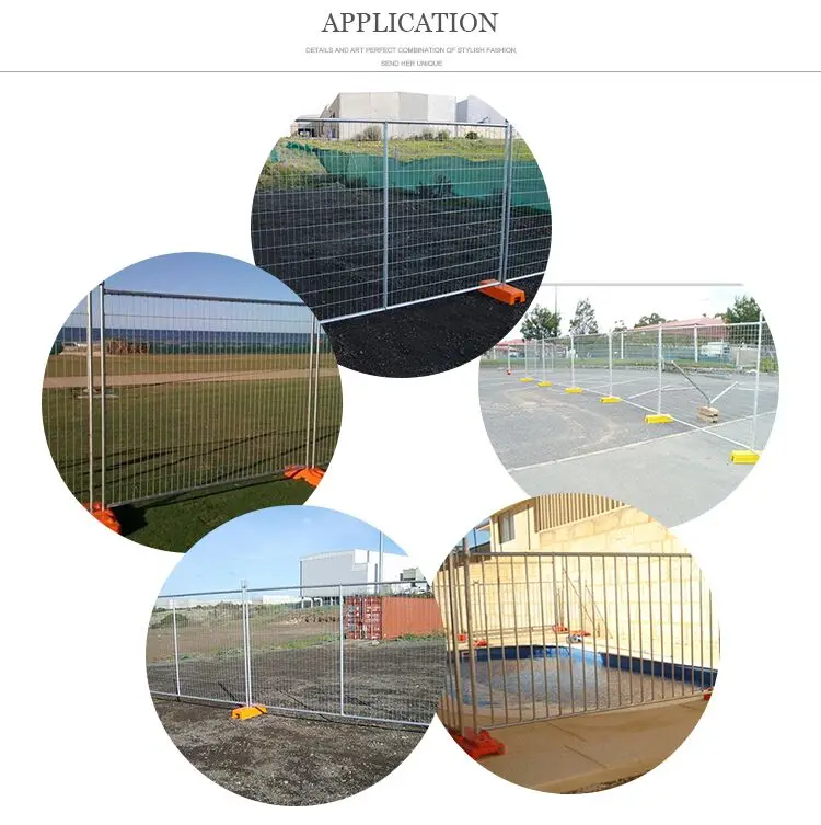 Prefab Folding Fencing Panels Movable Fence Temporary Fence - Buy ...