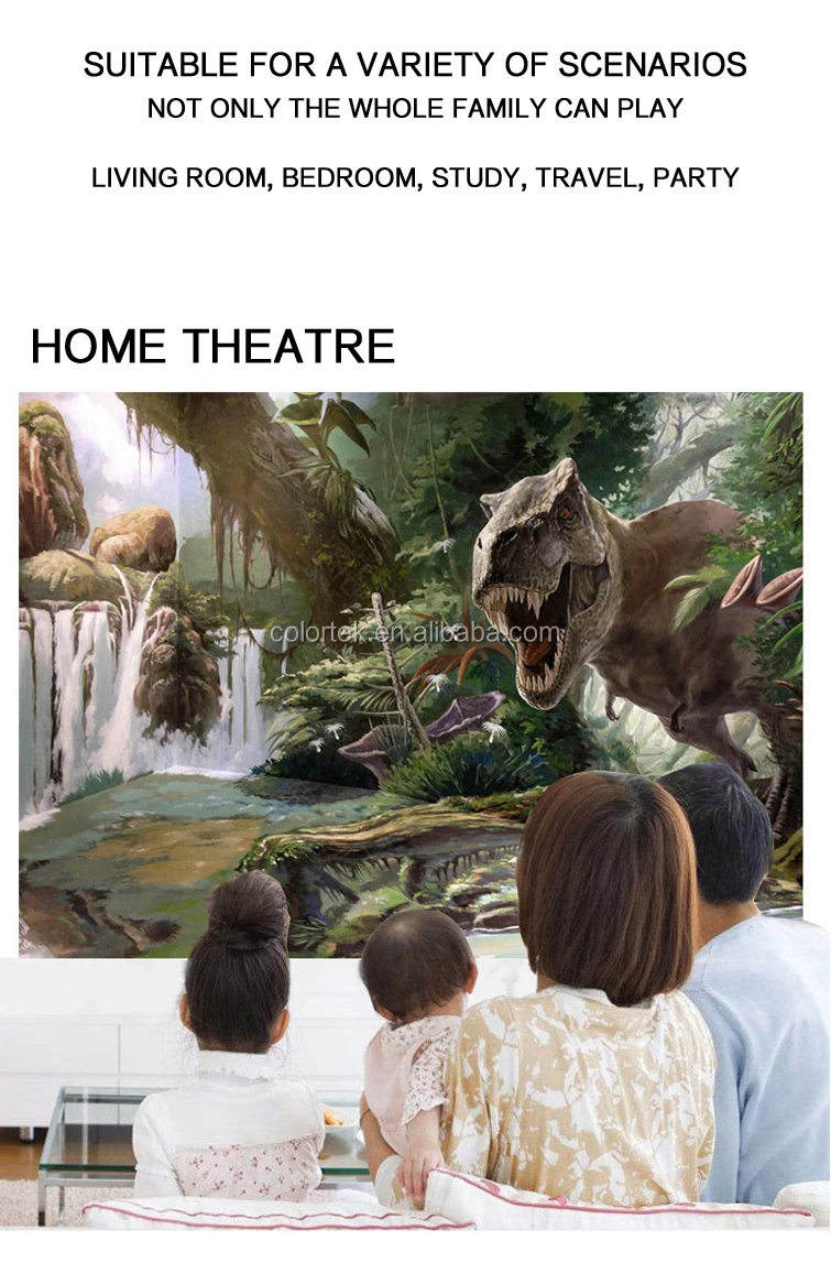 H89 LED Projector - Full HD 1280x720 Home Cinema Experience