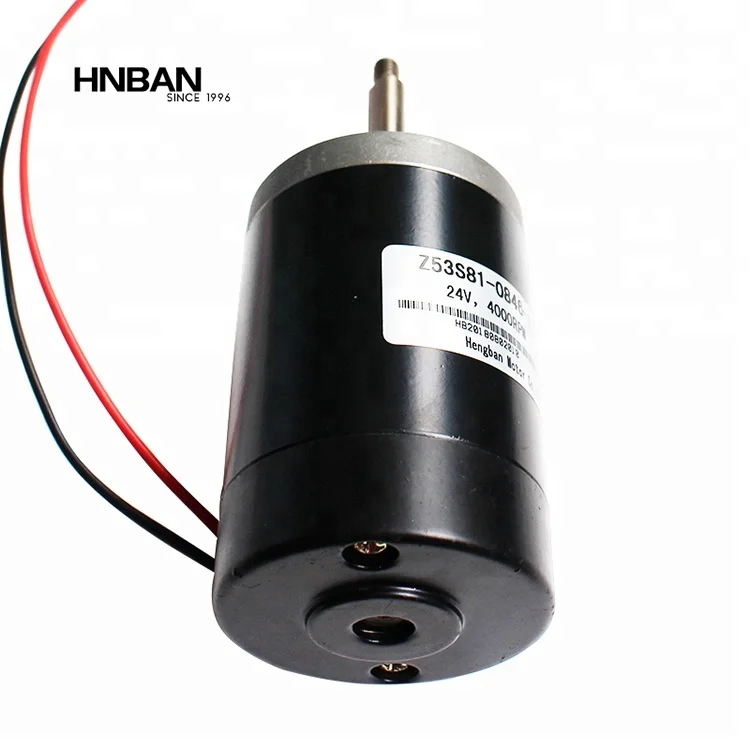24V 25W Lawn Mower Motor - 4000RPM Permanent Magnet DC Motor
