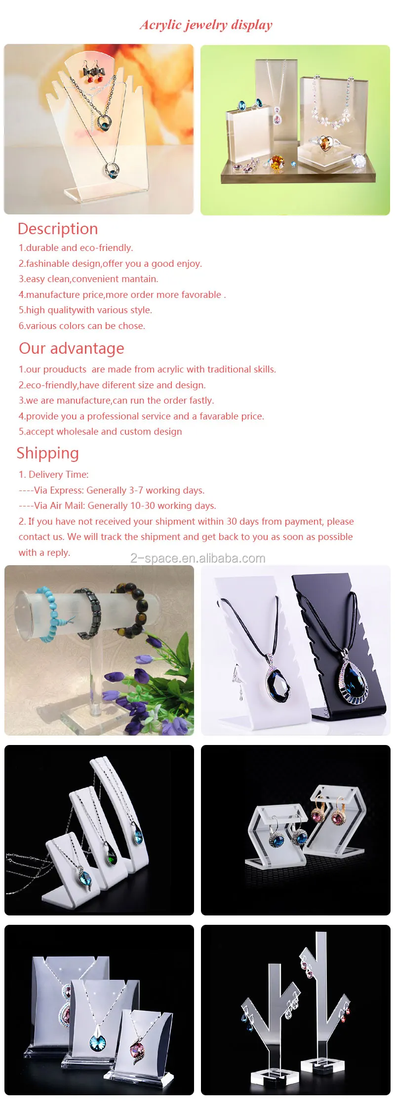 Customized Gems Packaging Case Plexiglass Loose Diamond Display Box ...