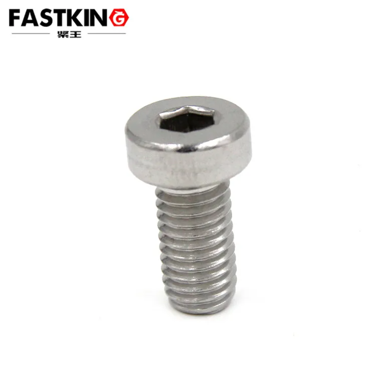 Sus316 A4-70 Hexagone Prise Fromage Métrique Tête Basse Mince Machine ...