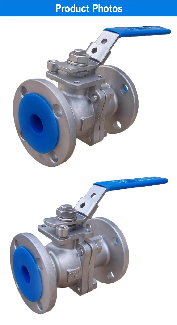 Wcb Pn16 Stainless Steel Manual Flange Ball Valve - Oem Available